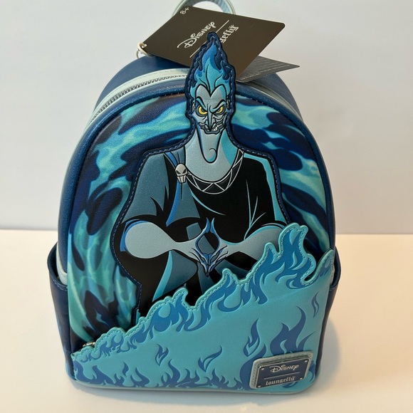 Loungefly | Bags | Loungefly Disney Hercules Hades Flames Mini Backpack ...